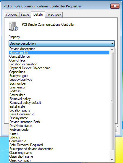 تعريف Pci Simple Communications Controller ويندوز 10 » نت عربي
